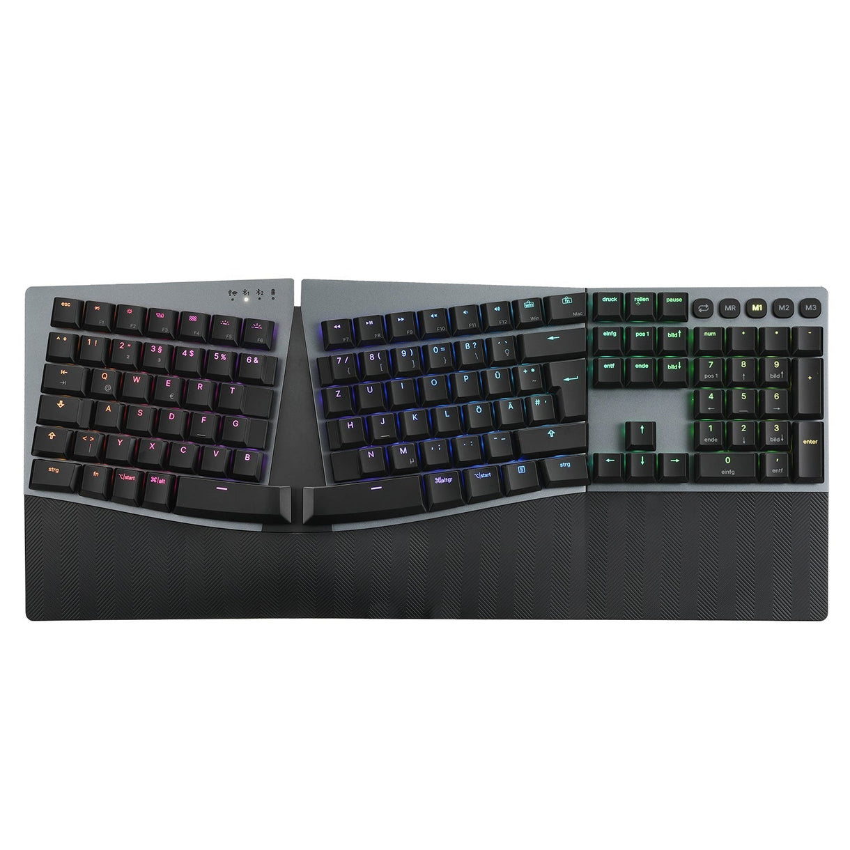 PERIBOARD-835 Wireless Ergo-Mechanical Keyboard - Perixx USA