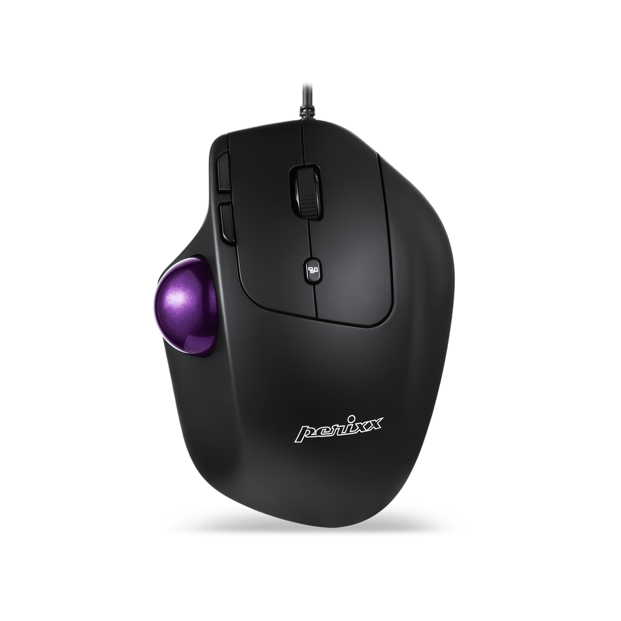 PERIMICE-520 Wired Ergonomic Vertical Trackball Mouse - Perixx USA